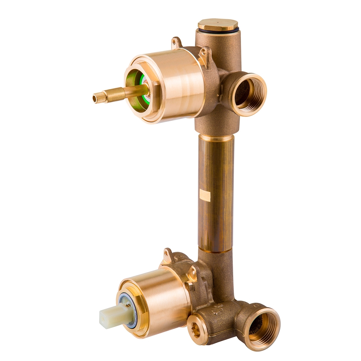 Base monocomando para ducha resort con selector integrado de 3/4" - Docol